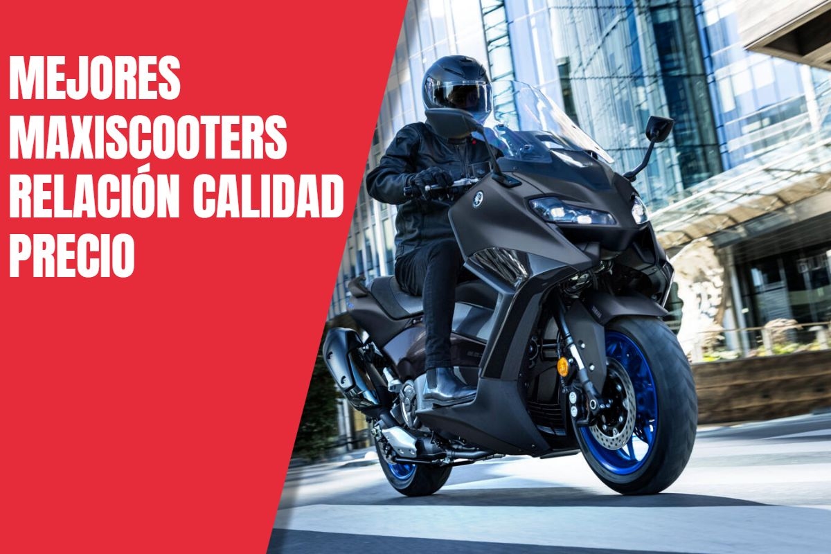 5 mejores maxiscooters 2024 Comparativa Calidad / Precio