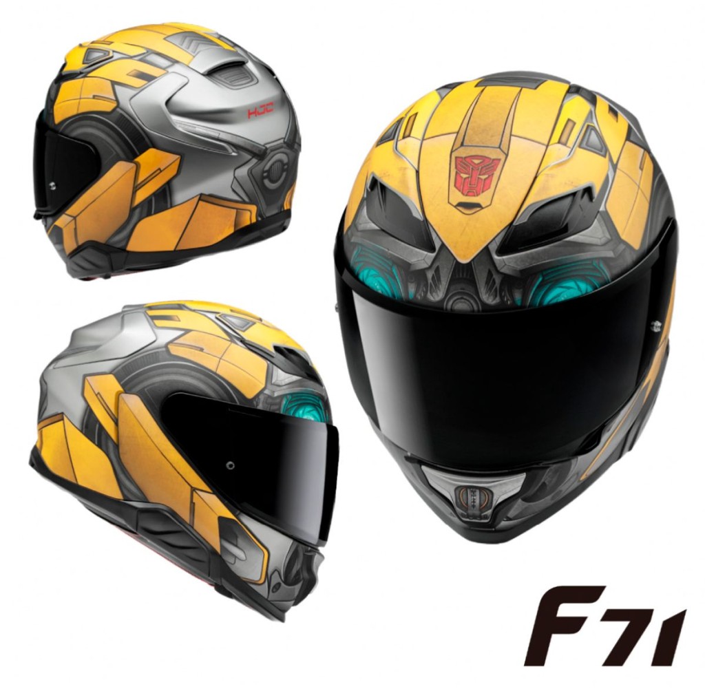 HJC F71 Bumblebee Precio y características | MundoMotero.com