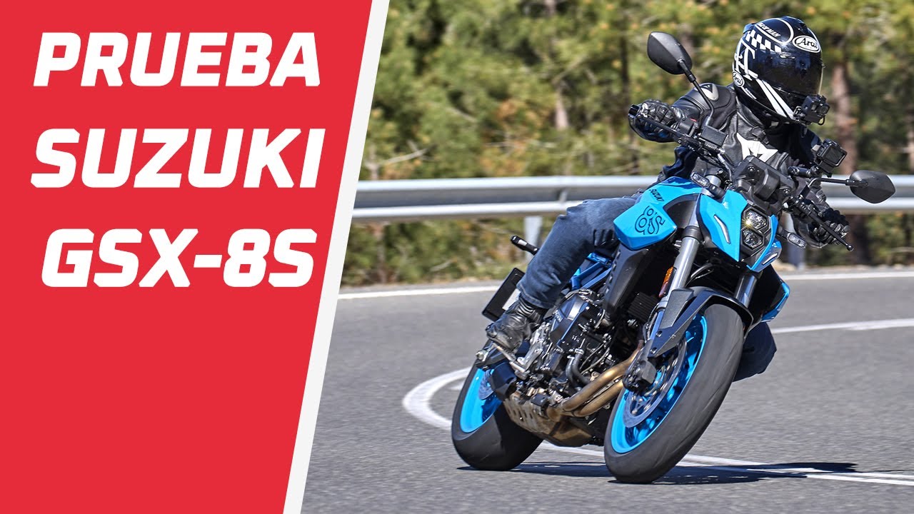 Prueba la Suzuki GSX-8S y descubre la nueva "Street Figther"